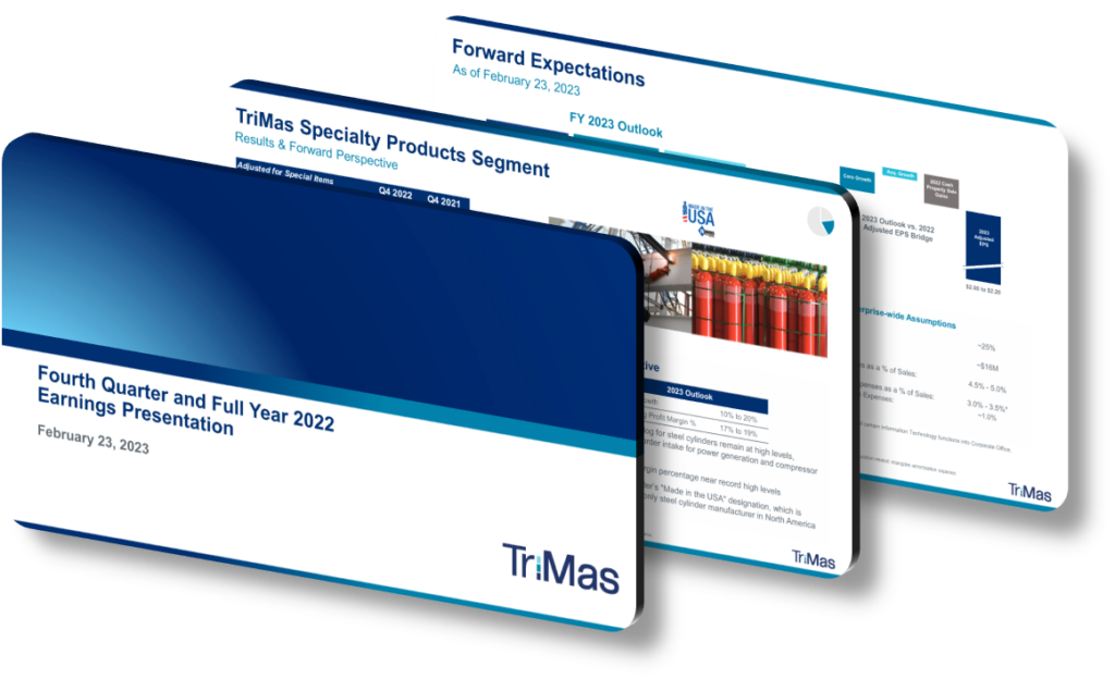 How Does TriMas' Presentation Design Showcase Strategic Growth and ...