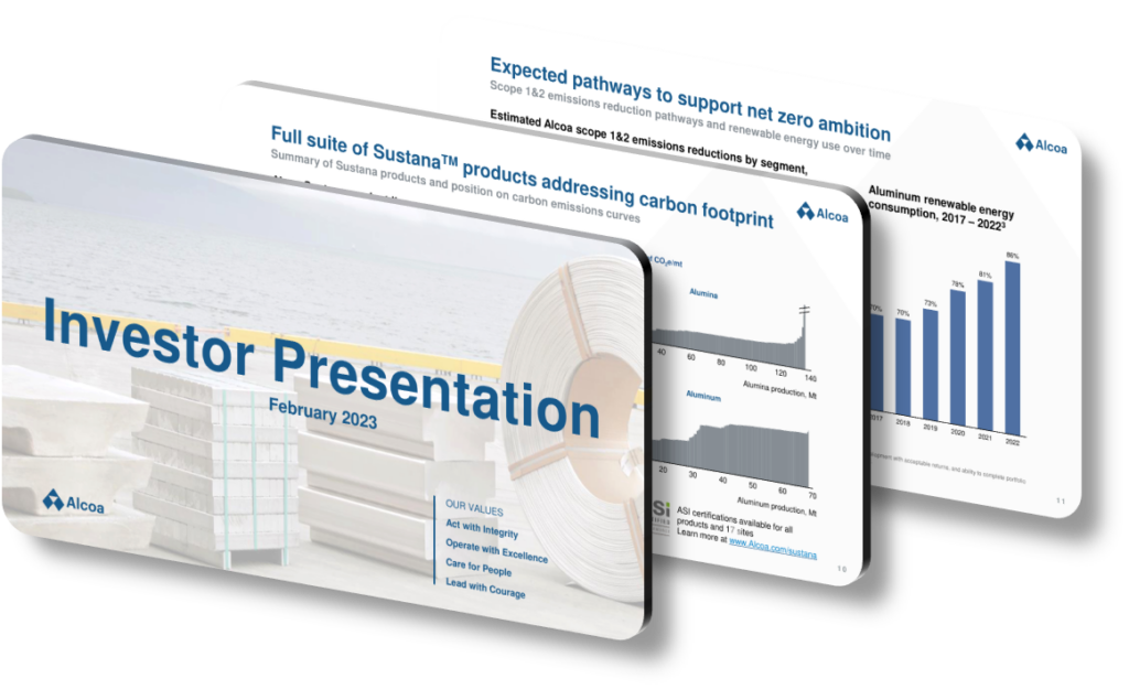 Alcoa's Sustainable Innovations: A Presentation Design Highlight ...