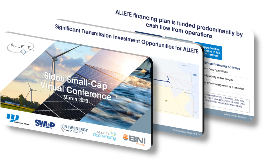 ALLETE's Renewable Energy Leadership through Presentation Design ...