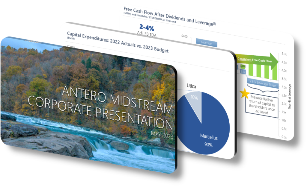 Antero Midstream's May 2023 Presentation Design: A Strategic Standout ...