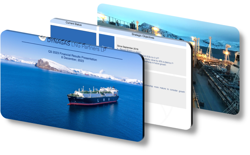 Dynagas LNG Partners LP's Q3 2023 Standout Presentation Design ...