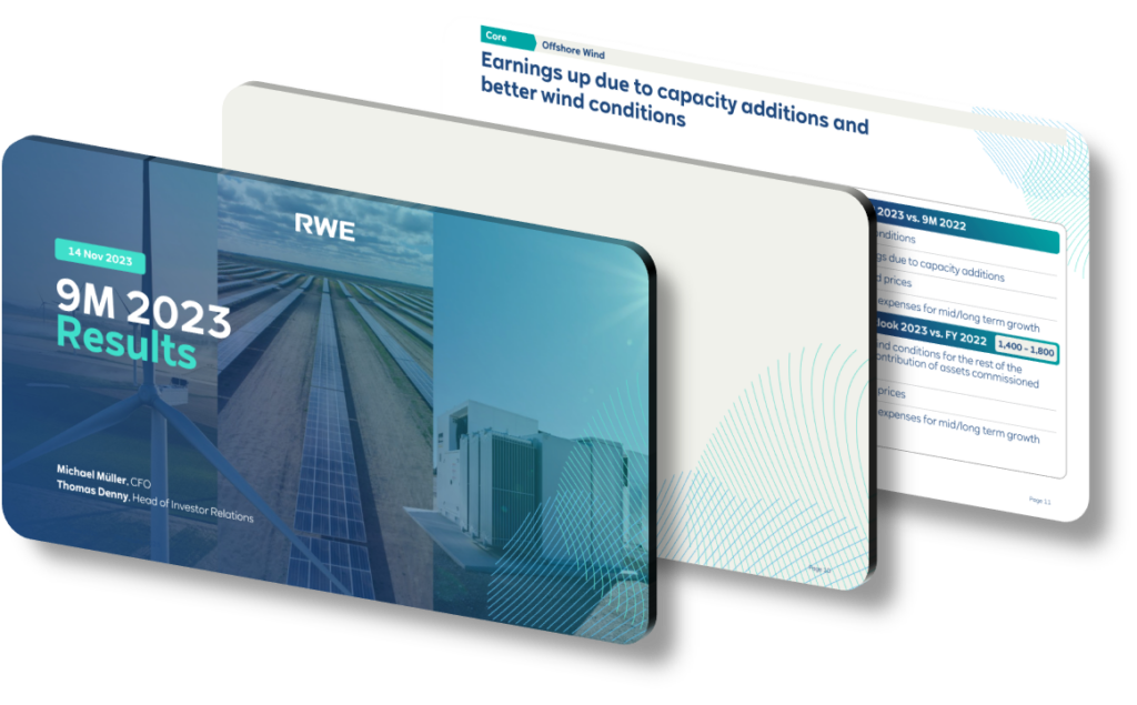 RWE Group's 9M 2023 Presentation: Key Energy Achievements Highlighted ...