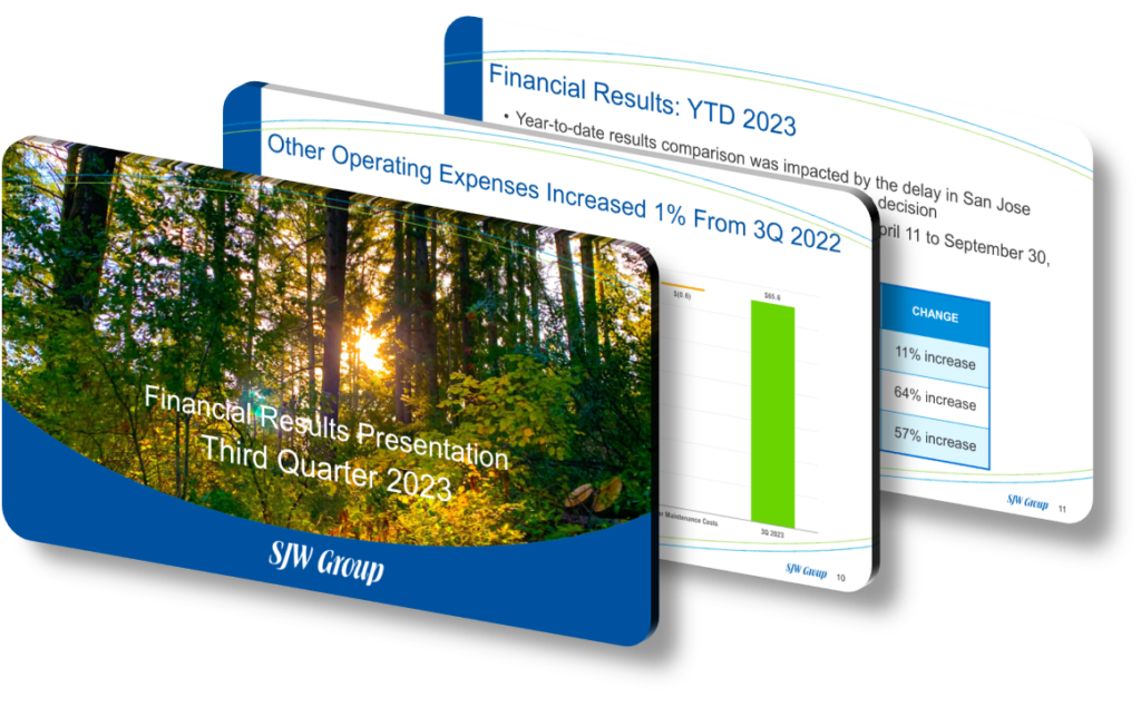 Q3 2023 SJW Group Financial Presentation: Unveiling Growth | SlideGenius