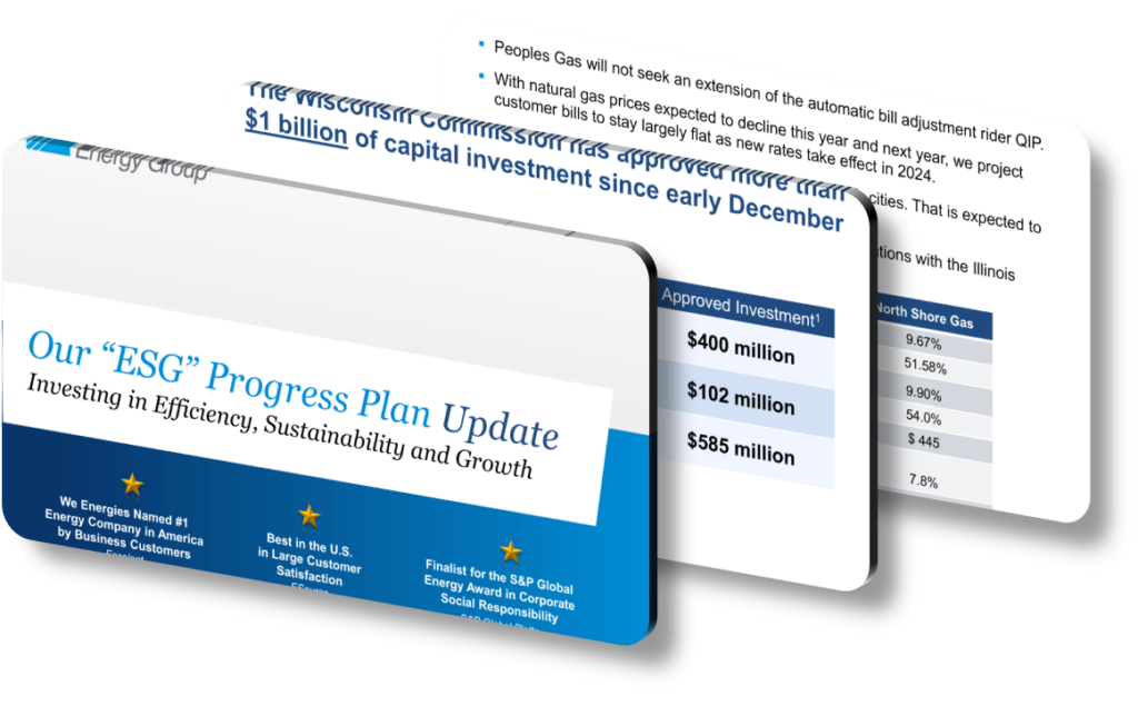 Exceptional Features of WEC Energy Group's Aug 2023 Presentation ...