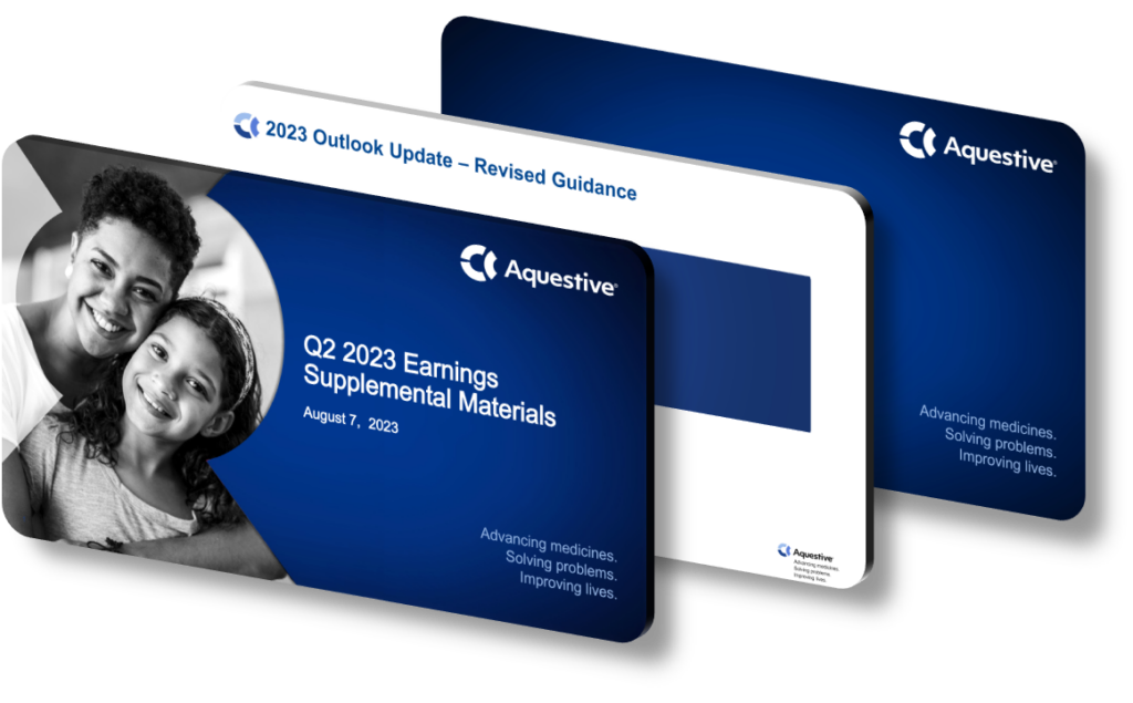 Q2 2023 Aquestive Presentation: Showcasing Pharma Advances | SlideGenius
