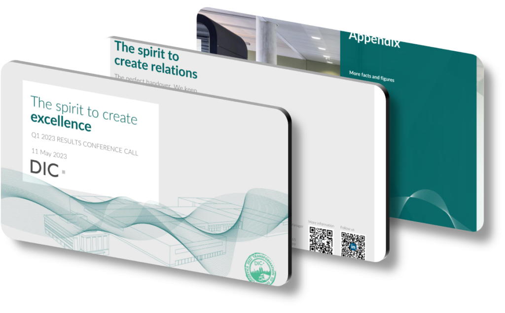 Q1 2023 DIC Asset AG Design: Key Real Estate Insights | SlideGenius