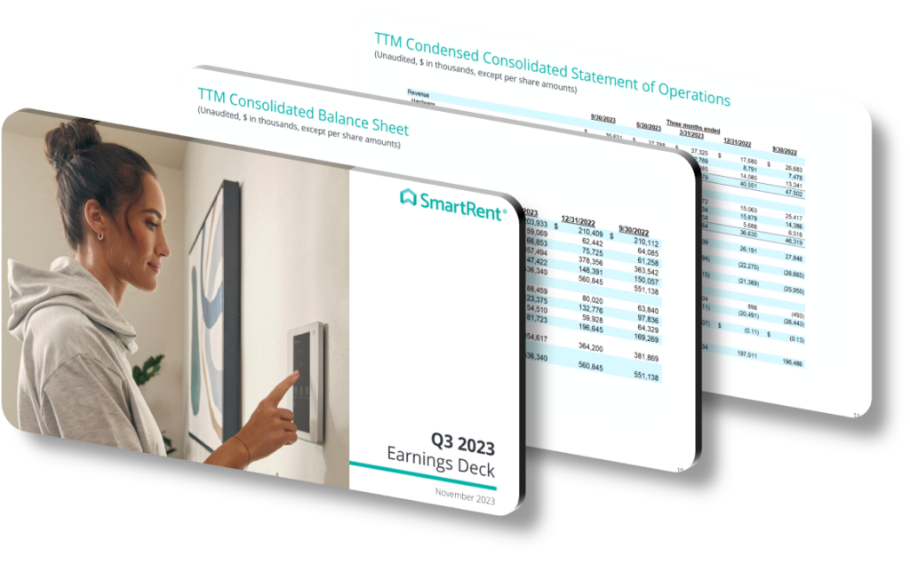 How Does SmartRent's Q3 2023 Presentation Design Highlight Key Growth ...