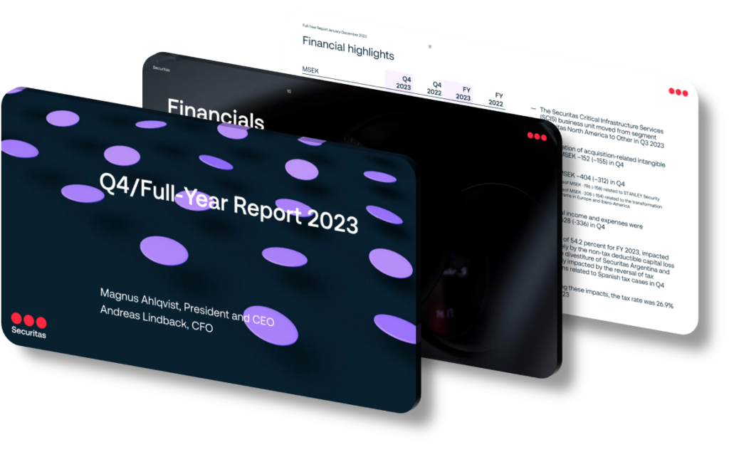 How Does Securitas' 2023 Report Design Highlight Key Security Solutions ...