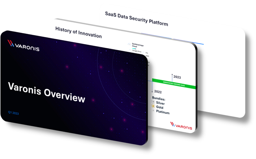 Effective Cybersecurity Presentation Design: Varonis Systems | SlideGenius