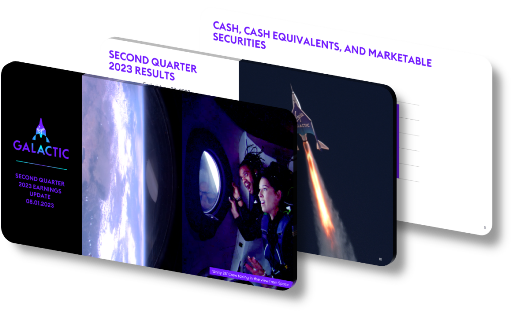 Q2 2023 Virgin Galactic Design: Key Space Mission Achievements ...