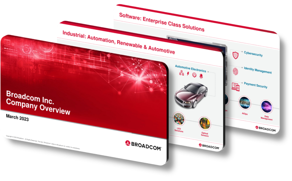 Effective Tech Innovation Highlighting in Broadcom's Presentation ...