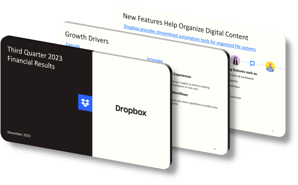 What Makes Dropbox's Nov 2023 Presentation Design Stand Out in ...