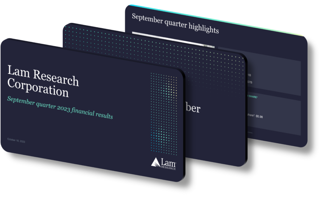 Effective Presentation Design Key Innovations At Lam Research