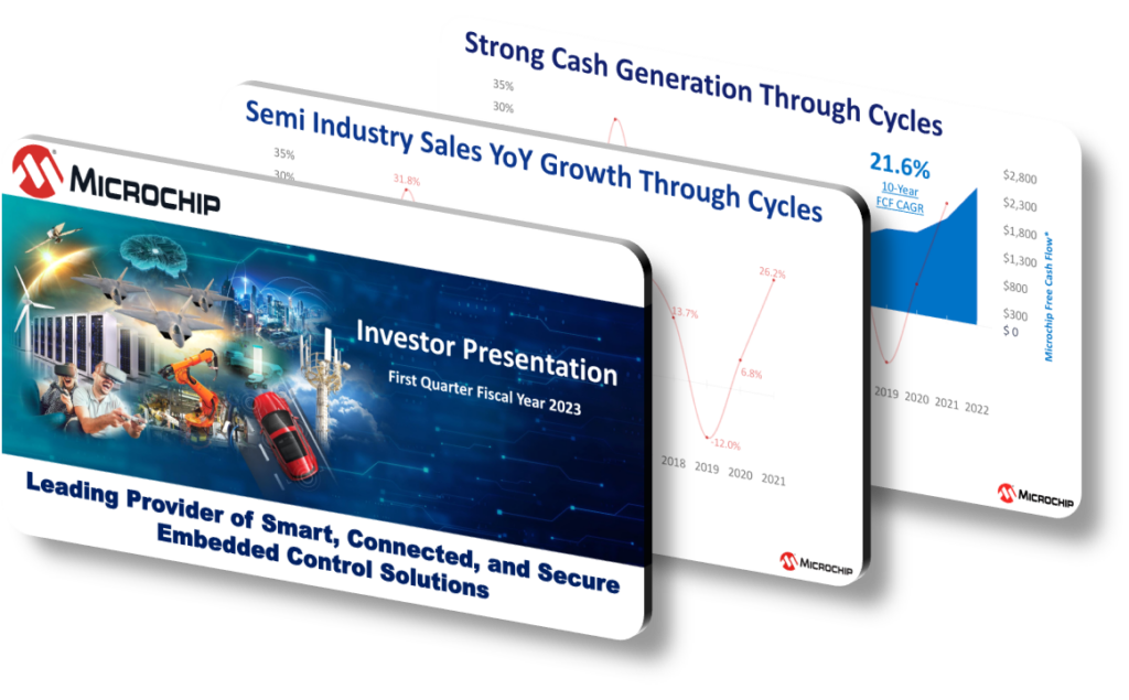 Microchip Technology's Exceptional Presentation Design for Key Growth ...